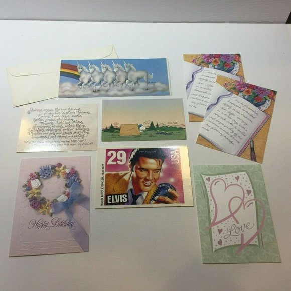 Unbranded | Office | Vintage Greeting Card Blank Birthday ...